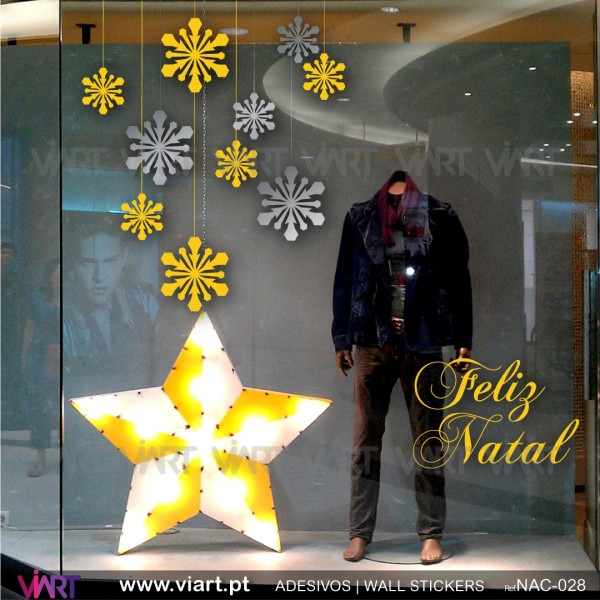 Set of 12 Christmas ice crystals! Version 2 - Wall stickers - Wall Art ...